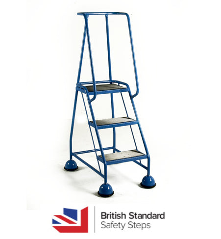 British Standard Safety 3 Step ladder 5009 – London Emblem